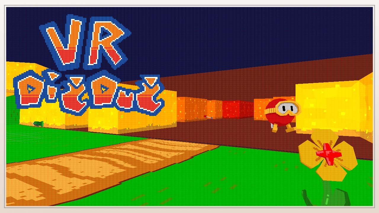 DigDug VR DEMO - YouTube