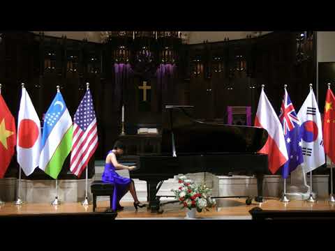 IX Chopin International Piano Competition, Hartford, CT-Lucia Li, I Prize (Cat.\