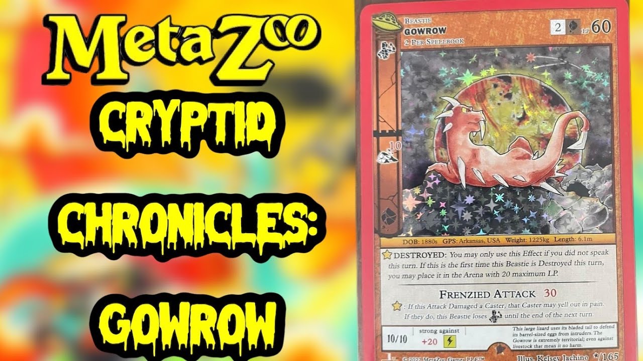 Metazoo Cryptid Chronicles: The Gowrow Lore and History - YouTube
