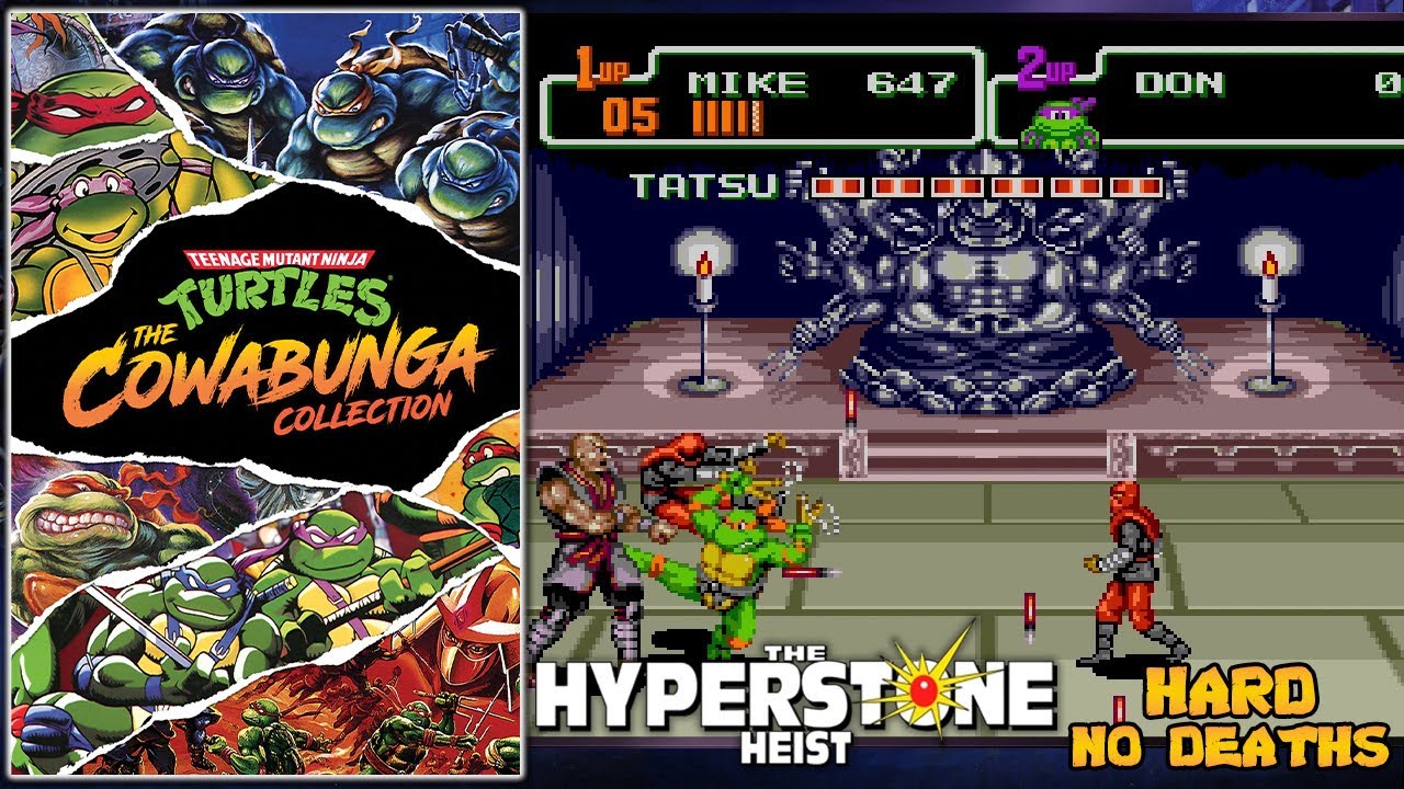 TMNT: Hyperstone Heist - Hard No Death Clear (Cowabunga Collection ...
