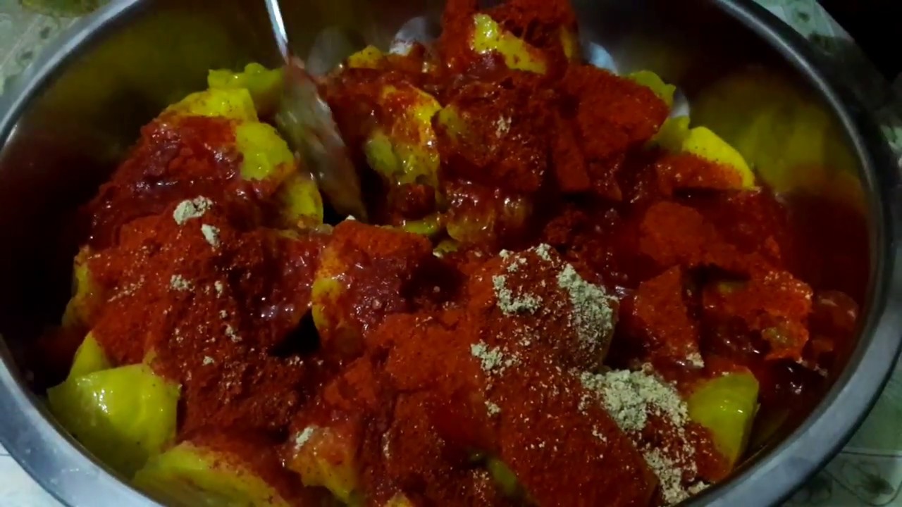 Traditional Citron pickle - no oil healthy & easy Indian pickle ...