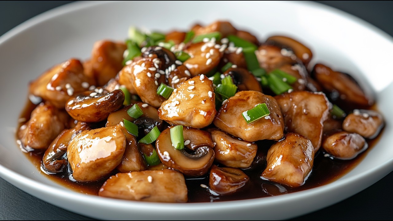 Incredible chicken with mushrooms has won millions of hearts! A ...