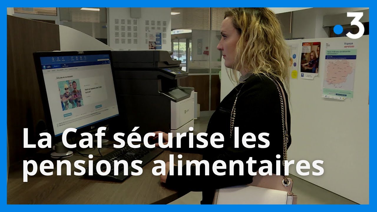 Var : la Caf sécurise le versement des pensions alimentaires - YouTube