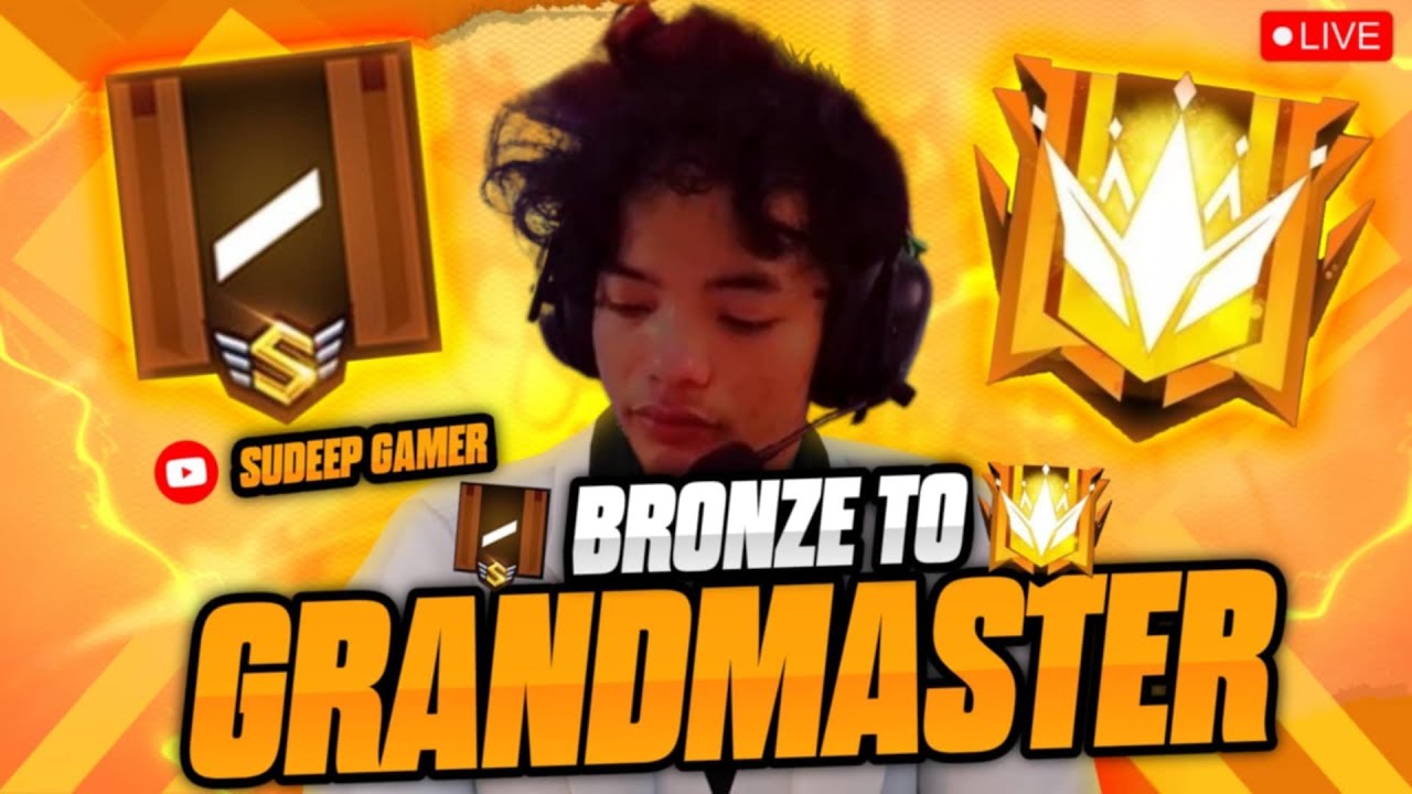 Br-Ranked Rank push Gold to Grandmaster live 🔴 gameplay - YouTube
