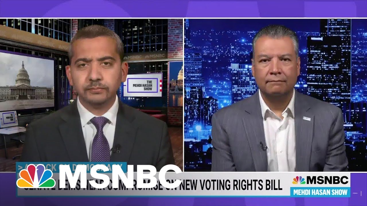 Sen. Alex Padilla On Voting Rights And Filibuster Reform - YouTube