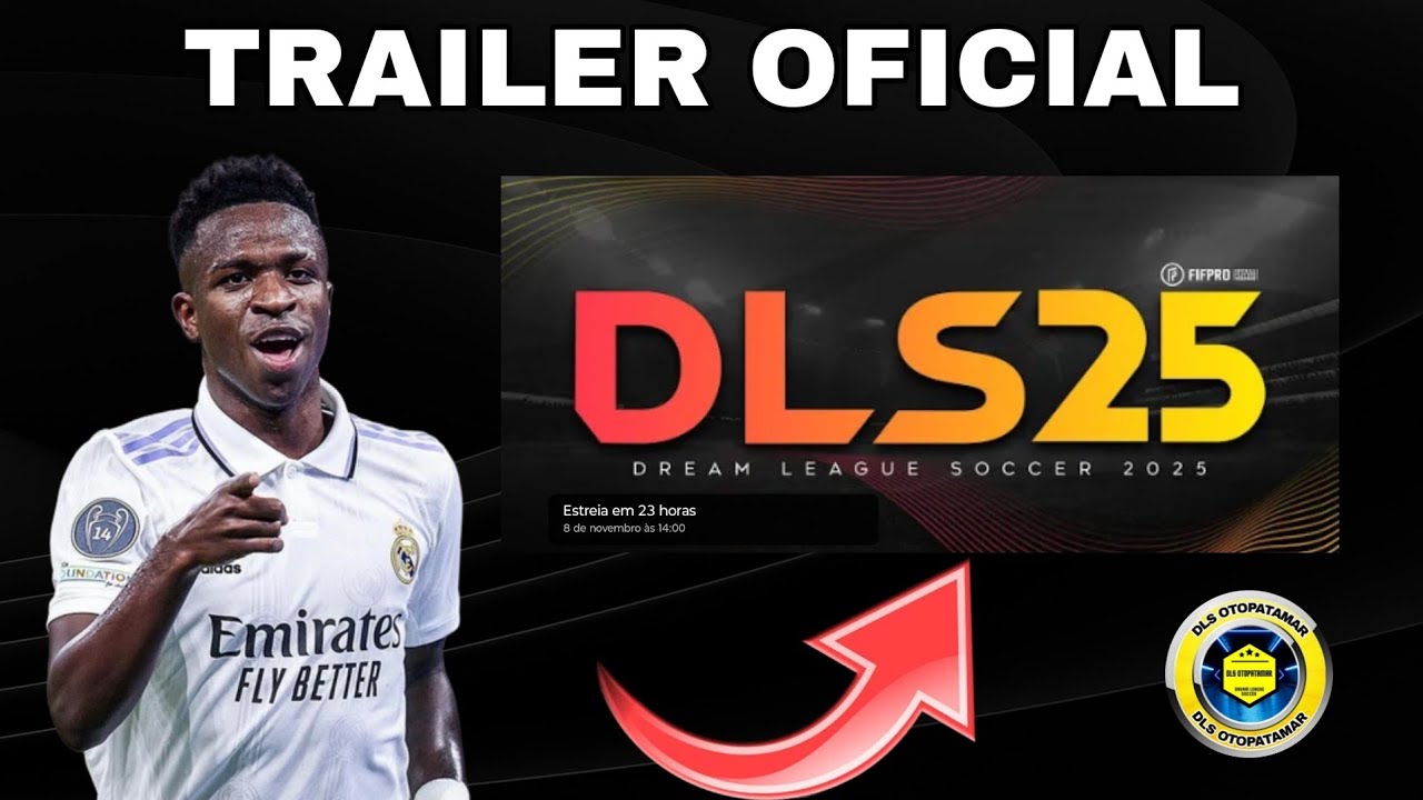 TRAILER OFICIAL DO DLS 25 ! LANÇAMENTO OFICIAL DO DREAM LEAGUE SOCCER ...