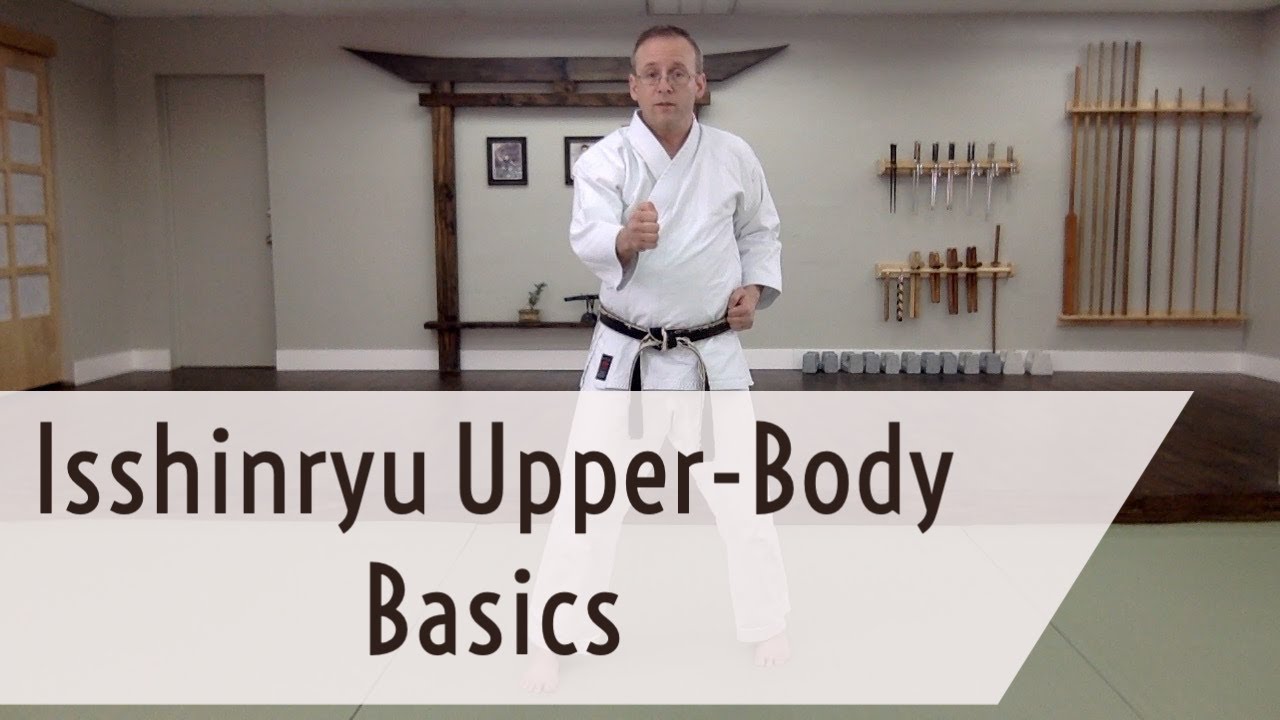 Isshinryu Upper-Body Basic Exercises - YouTube