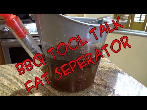 SDSBBQ - BBQ TOOL TALK - OXO 4 Cup Fat Separator - YouTube