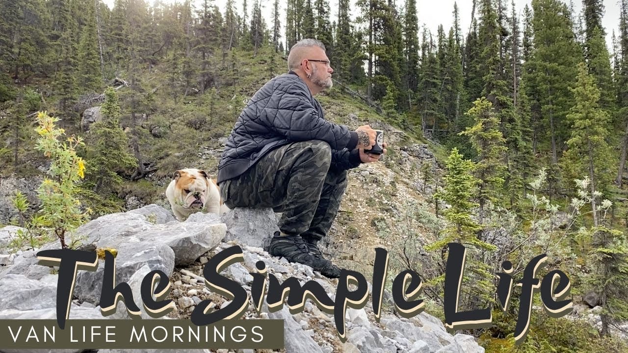 Minimal Living In a Campervan | Simple Van Life Morning Surrounded By ...