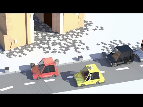 Low poly animation scene Maya - YouTube