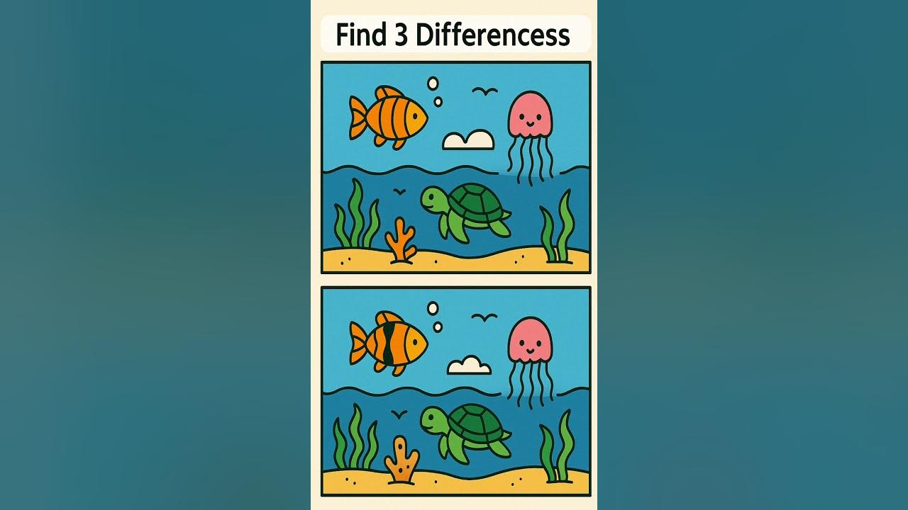 FIND 3 DIFFERENCE - YouTube