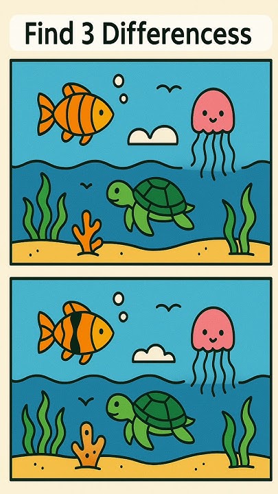 FIND 3 DIFFERENCE - YouTube