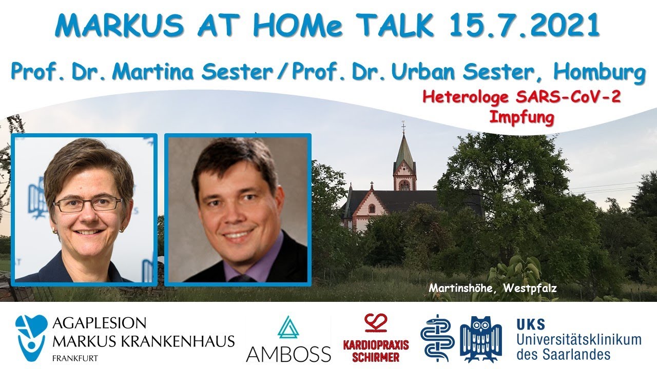 Heterologe SARS-CoV-2-Impfungen - Prof. Martina Sester und Prof. Urban ...