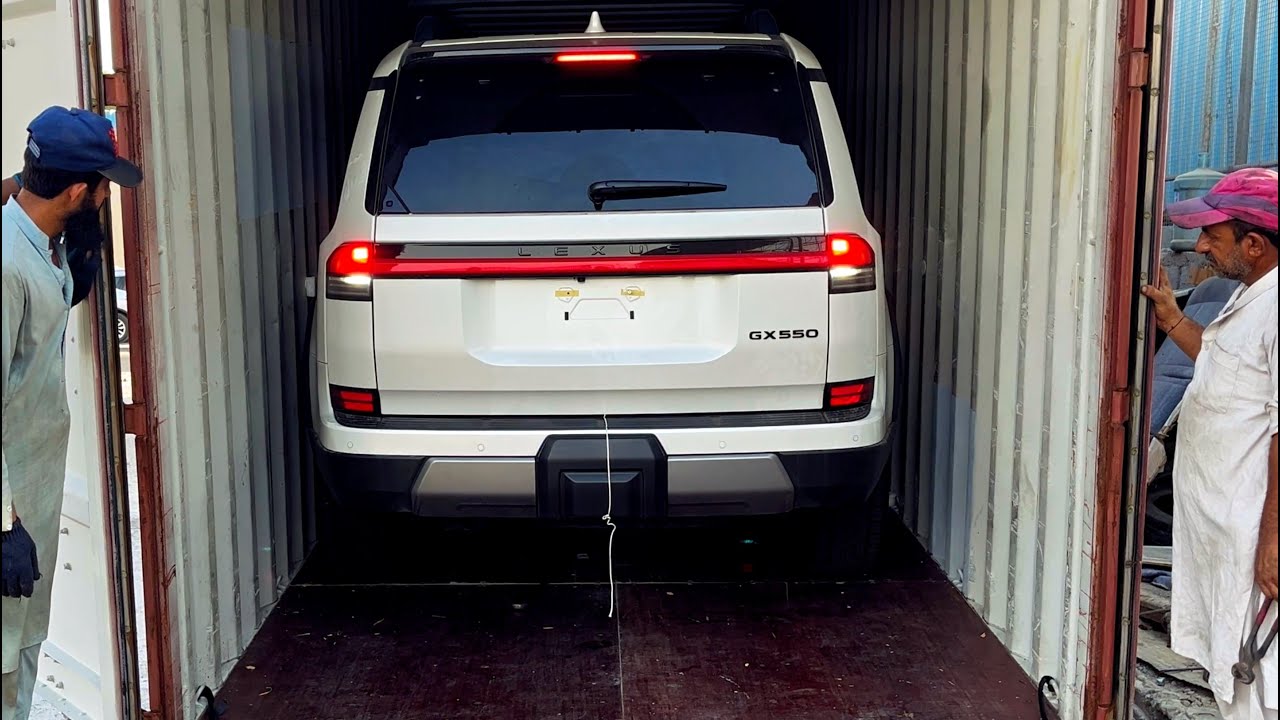 Top of the line Lexus 550 GX Arrived - YouTube