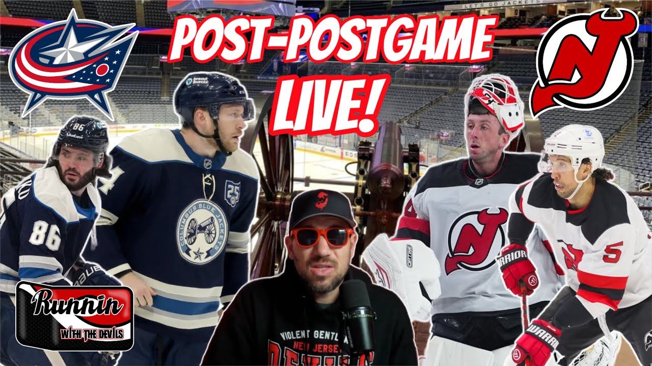 NJ Devils vs. Columbus Blue Jackets Post-Postgame LIVE! 12/31/25 DEVILS ...