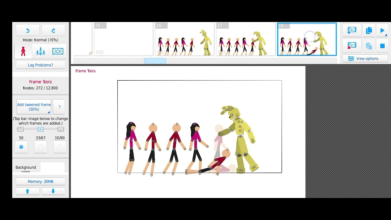 Stick Nodes Spring Bonnie - YouTube