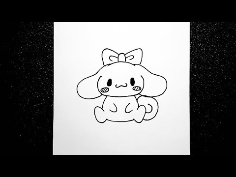 How to Draw Cinnamoroll from Sanrio Characters | Easy Tutorial for ...