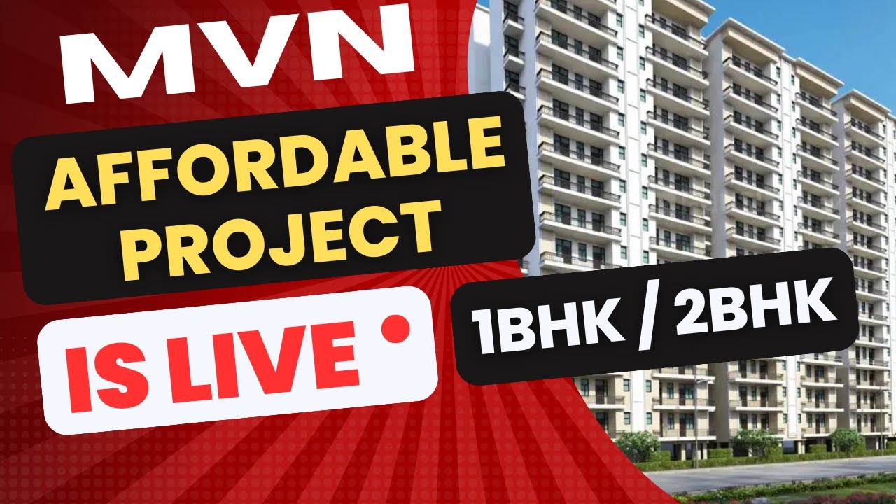 New Affordable Project Launch in Sector 5 || MVN Affordable Project - YouTube