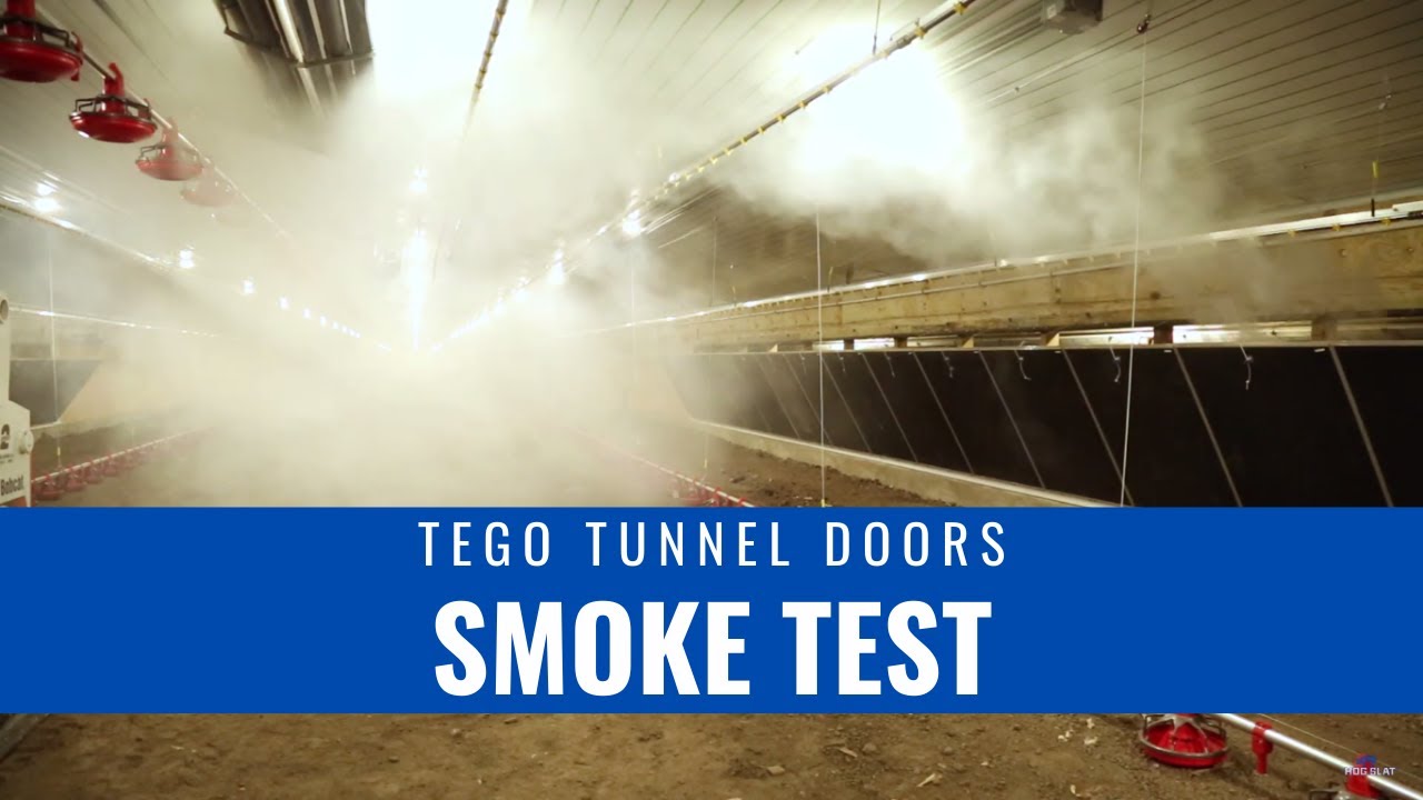 TEGO Tunnel Doors - Smoke Test - YouTube