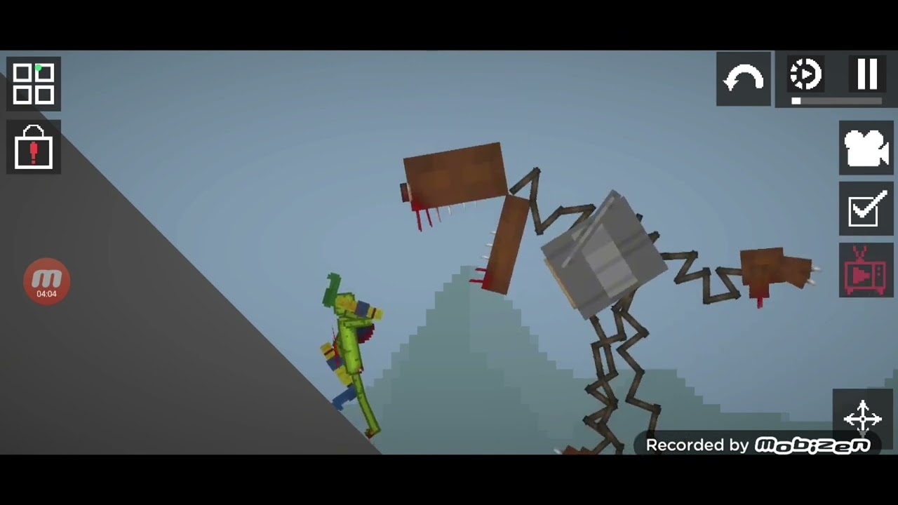 boxy boo Is chasing the player!(melon sandbox)a.u - YouTube