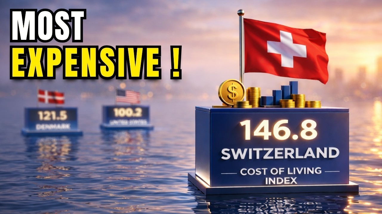 The MOST EXPENSIVE Countries in the World | Cost of Living 2026 - YouTube