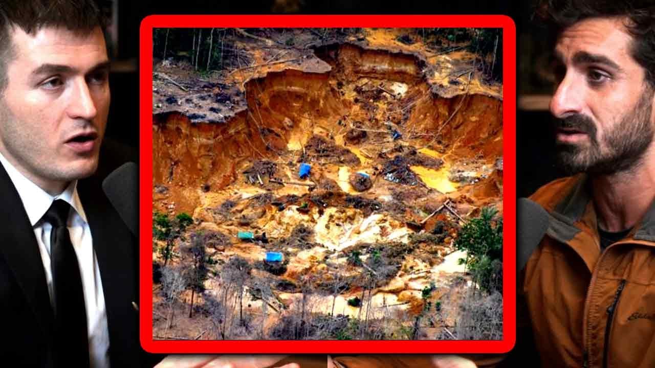Illegal gold mines in the Amazon protected by men with machine guns ...