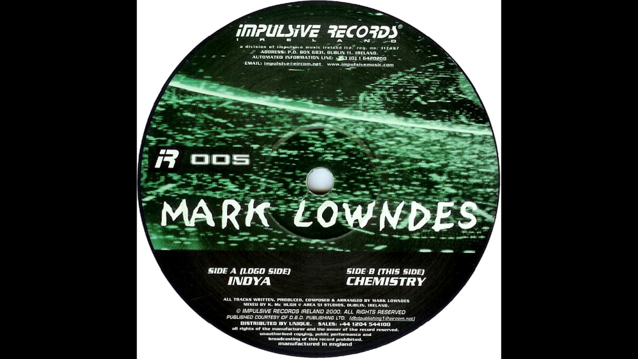 Mark Lowndes - Chemistry [2000] - YouTube