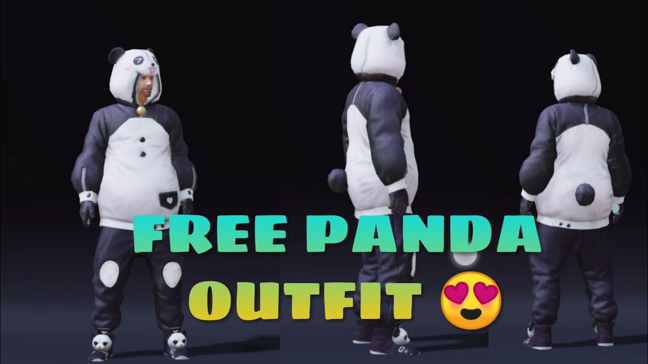 HOW TO GET FREE PANDA OUTFIT | FREE PANDA OUTFIT IN PUBG - YouTube