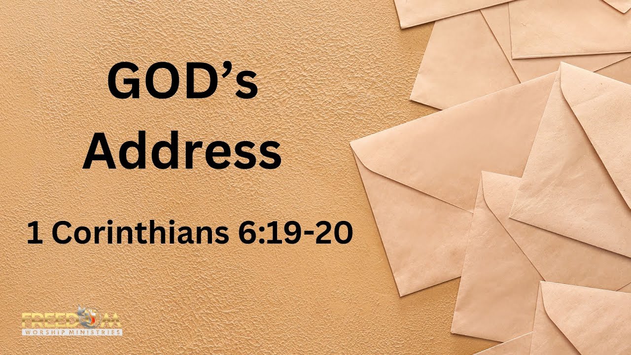 "GOD's Address" - YouTube