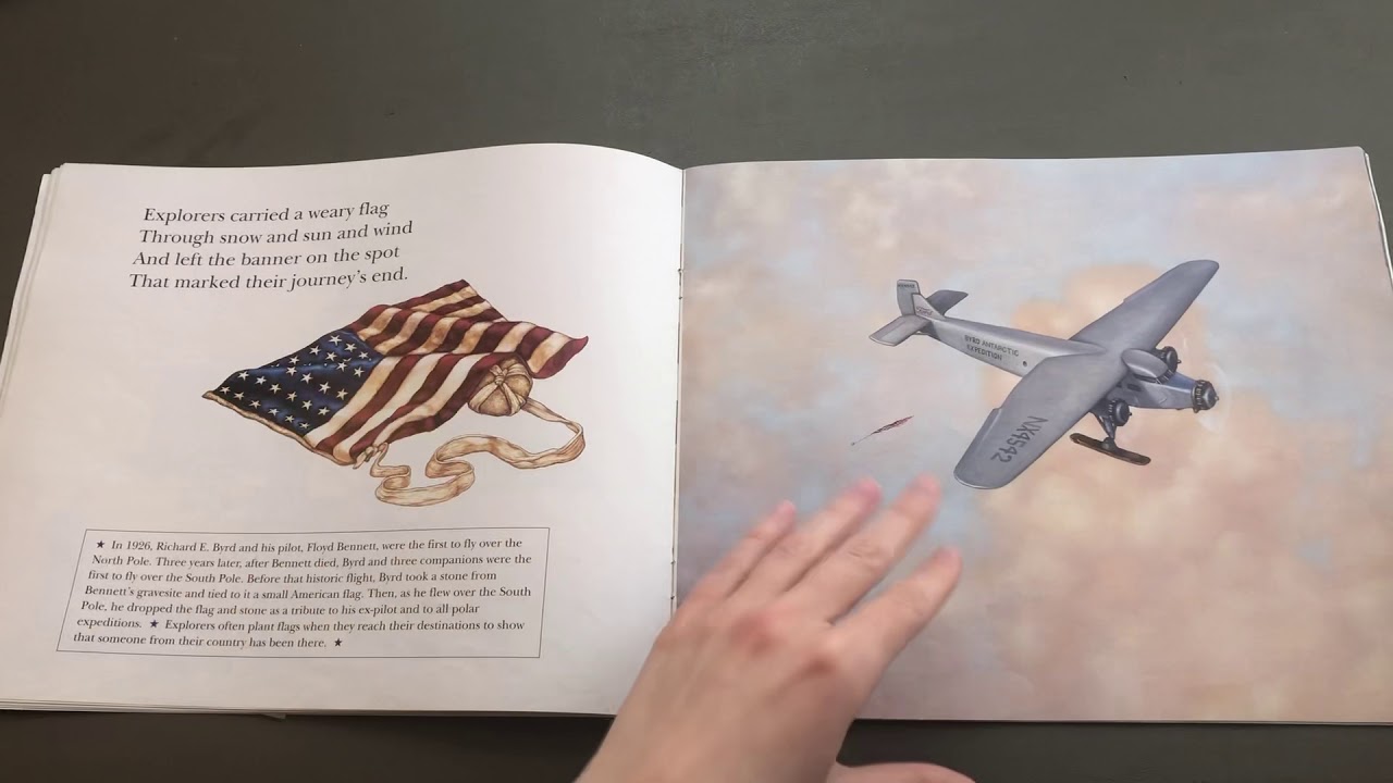 Reading of The Flag We Love by Pan Munoz Ryan - YouTube