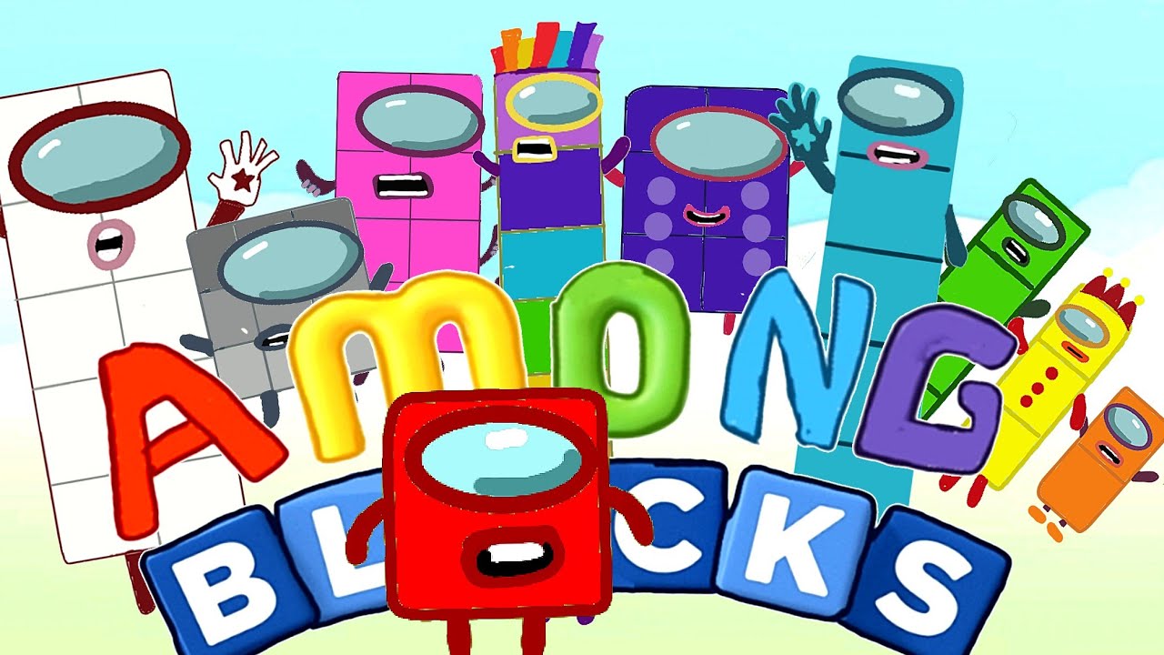 Numberblocks Intro Song But They Are Among Us Blocks / Learn To Count ...