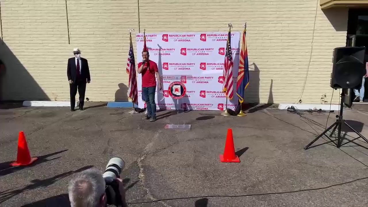 Republican Party of Arizona address the public - YouTube