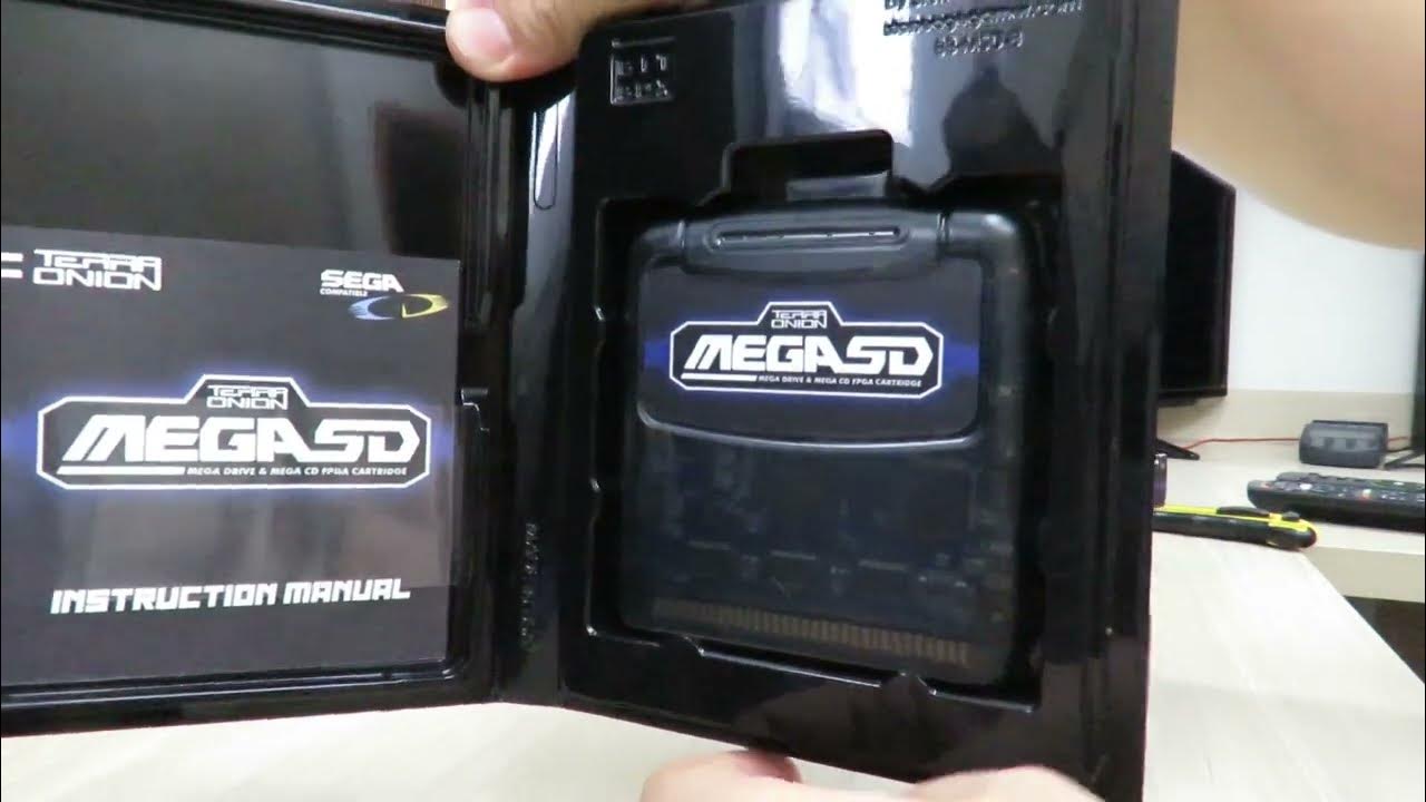 Terraonion MegaSD - cartucho FPGA para Mega Drive que implementa o hardware completo do Sega CD ...