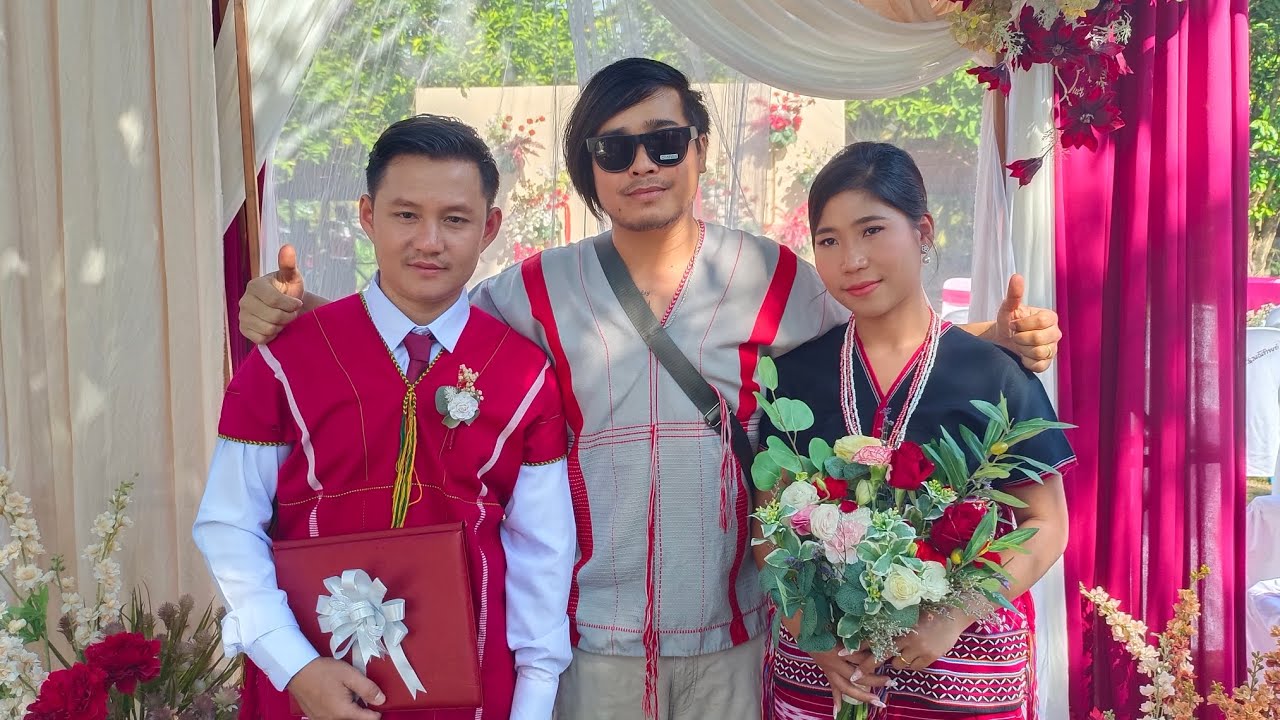 Happy wedding ceremony to Naw Hser Ku Paw and Saw Aye Lwin - YouTube