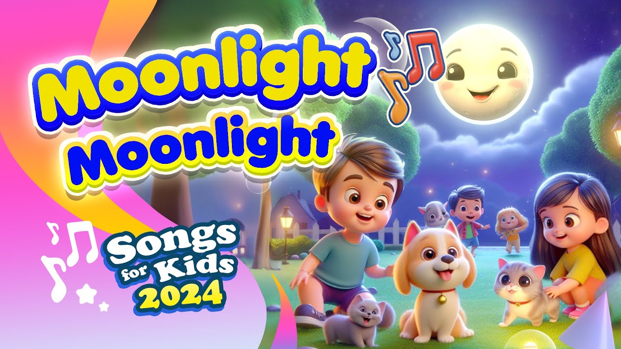 Moonlight Moonlight: A Melodic Journey - Song and Music for Kids ...