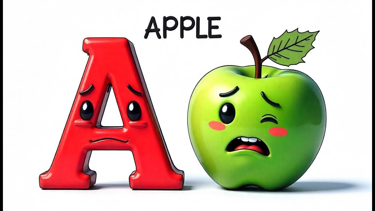 ABC Song Phonics - Toddler Learning Video , A for Apple , Alphabet song ...