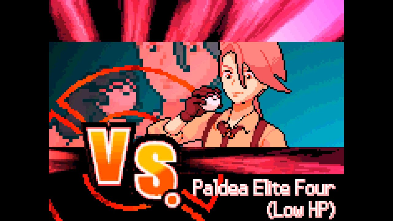 You're In A Pinch! Vs. Paldea Elite Four (Low HP) -- Pokemon Scarlet ...