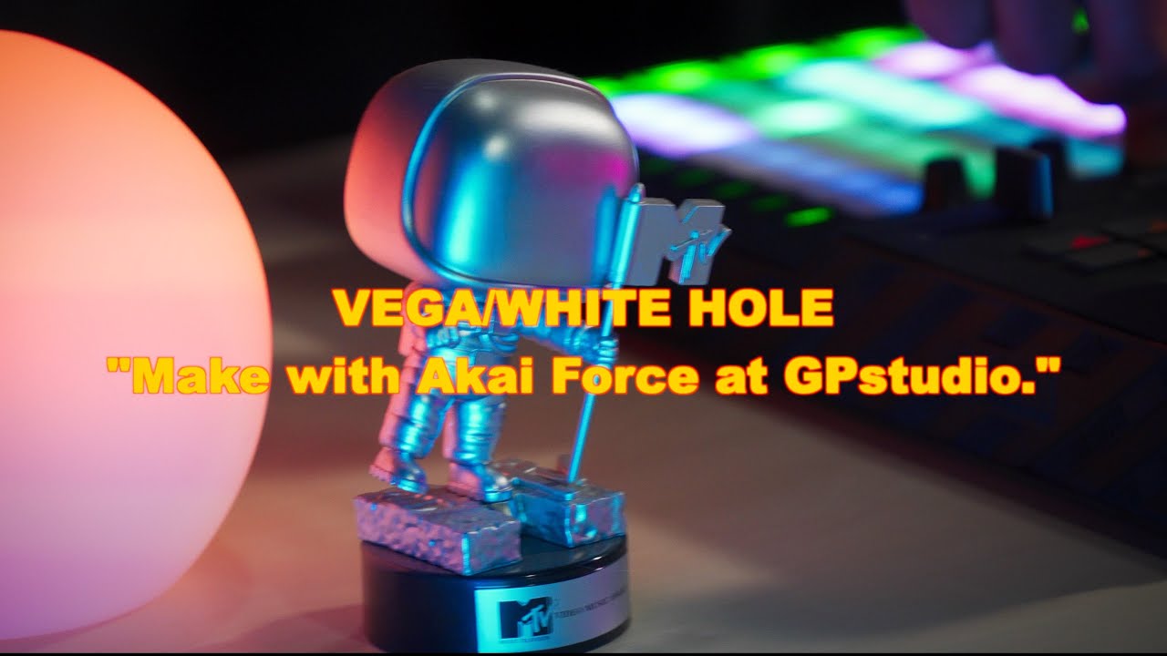 VEGA/WHITE HOLE "Make with Akai Force at GP Studio." - YouTube