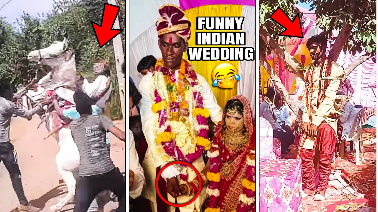 Funniest Indian Wedding Fails 2023😂 Top Desi Marriage Fails😂 Aisi ...