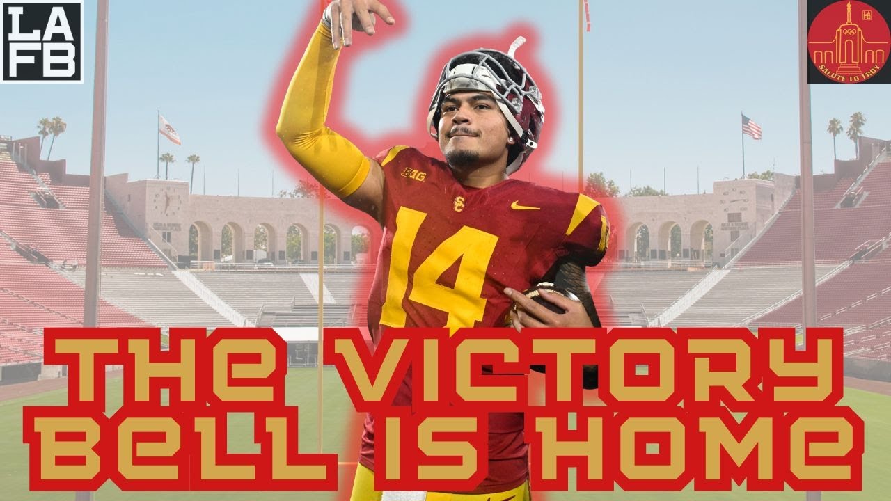 The Victory Bell Is Home And USC Trojans Recruiting Update - YouTube