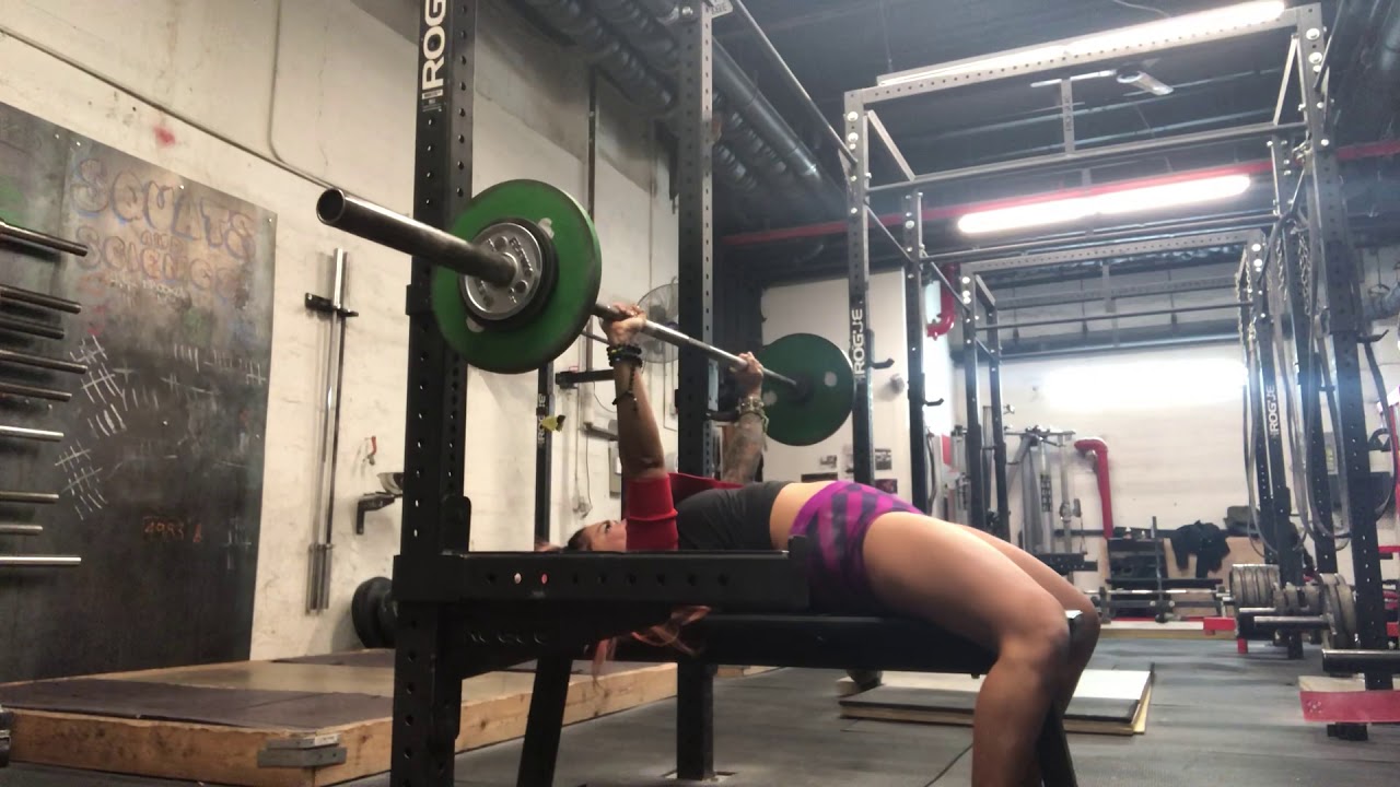 Sling shot bench 6@6 - YouTube