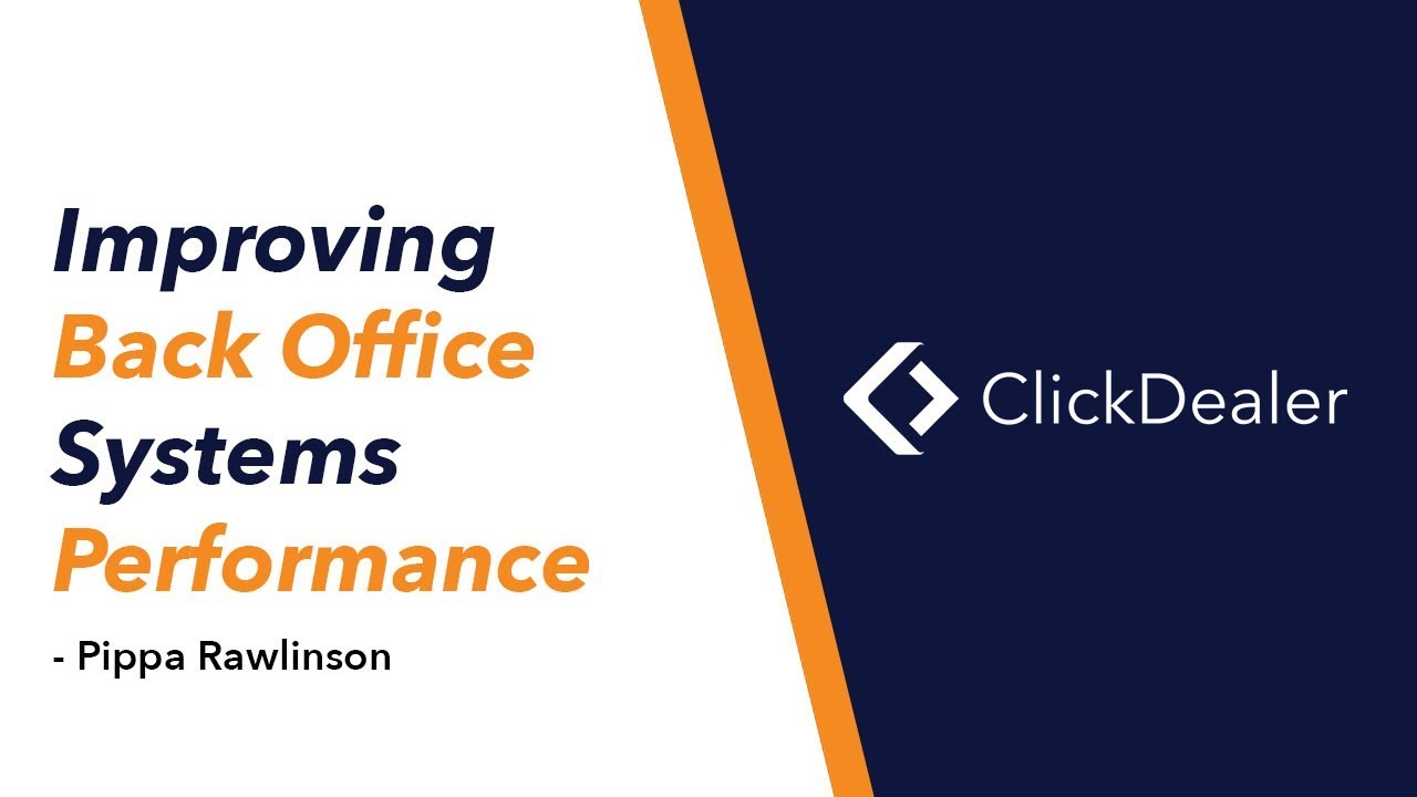 Improving Back Office Systems Performance - YouTube