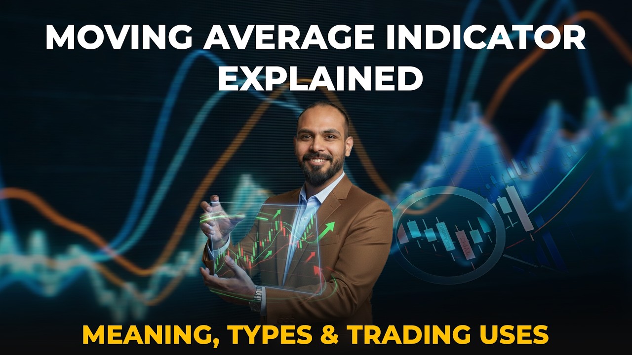 Moving Average Indicator Explained: Meaning, Types & Trading Uses - YouTube