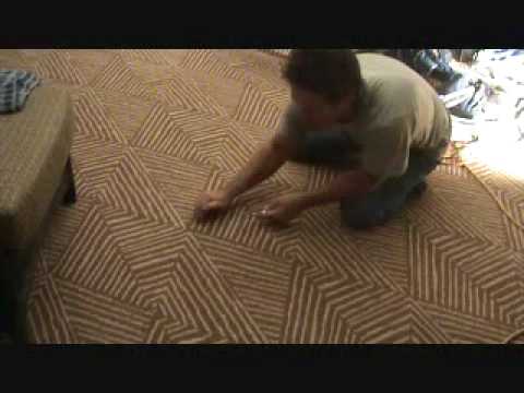 Level loop carpet "snag" tip - YouTube