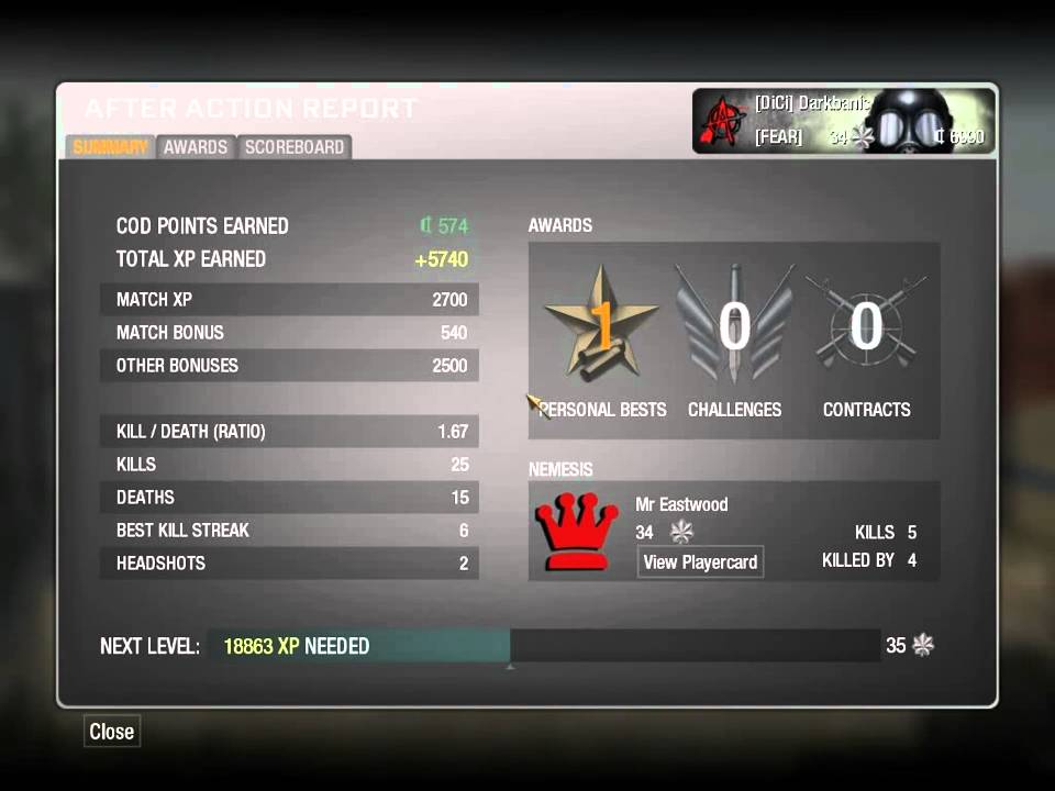 How to calculate how many cod points you will earn for a match. - YouTube