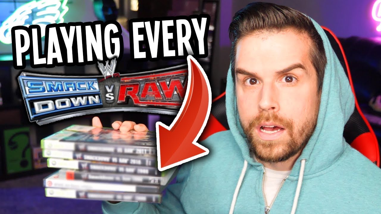 PLAYING EVERY WWE SMACKDOWN vs RAW GAME IN ONE VIDEO... - YouTube