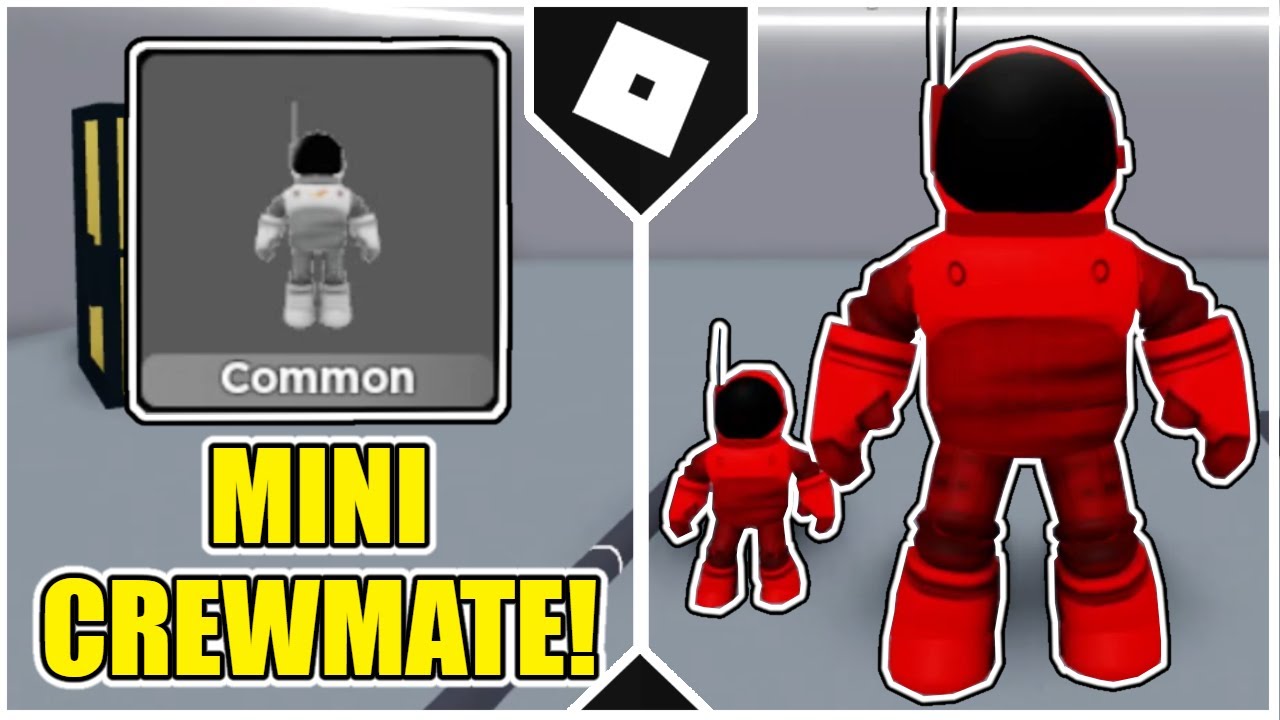 NEW CODE for the MINI CREWMATE PET in AMONGST US! [ROBLOX] - YouTube