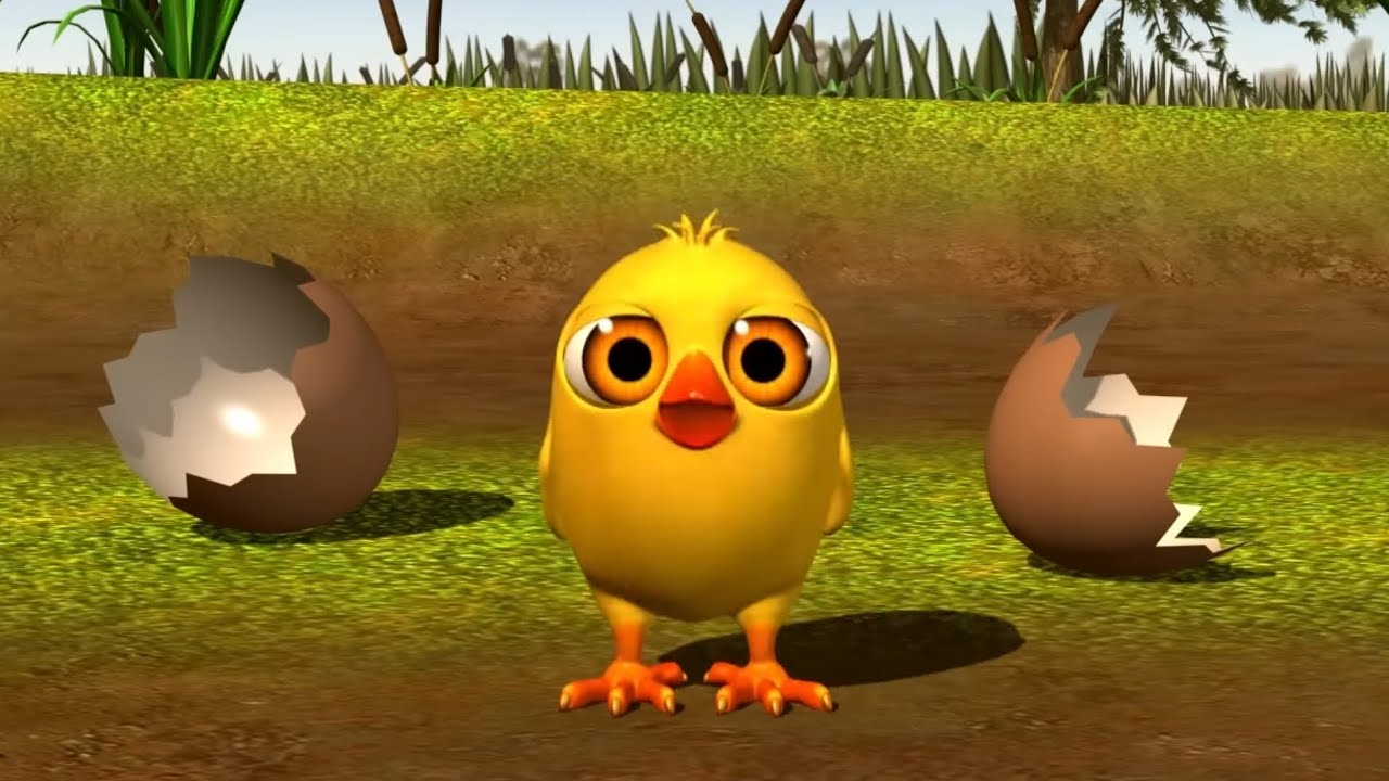 el Pollito y el a Tractor 3D - YouTube