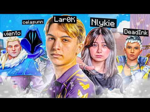 SADECE ESPORCULARDAN OLUŞAN 5'Lİ RANKED'E GİRERSE NE OLUR? | BBL Lar0k | VALORANT Ranked