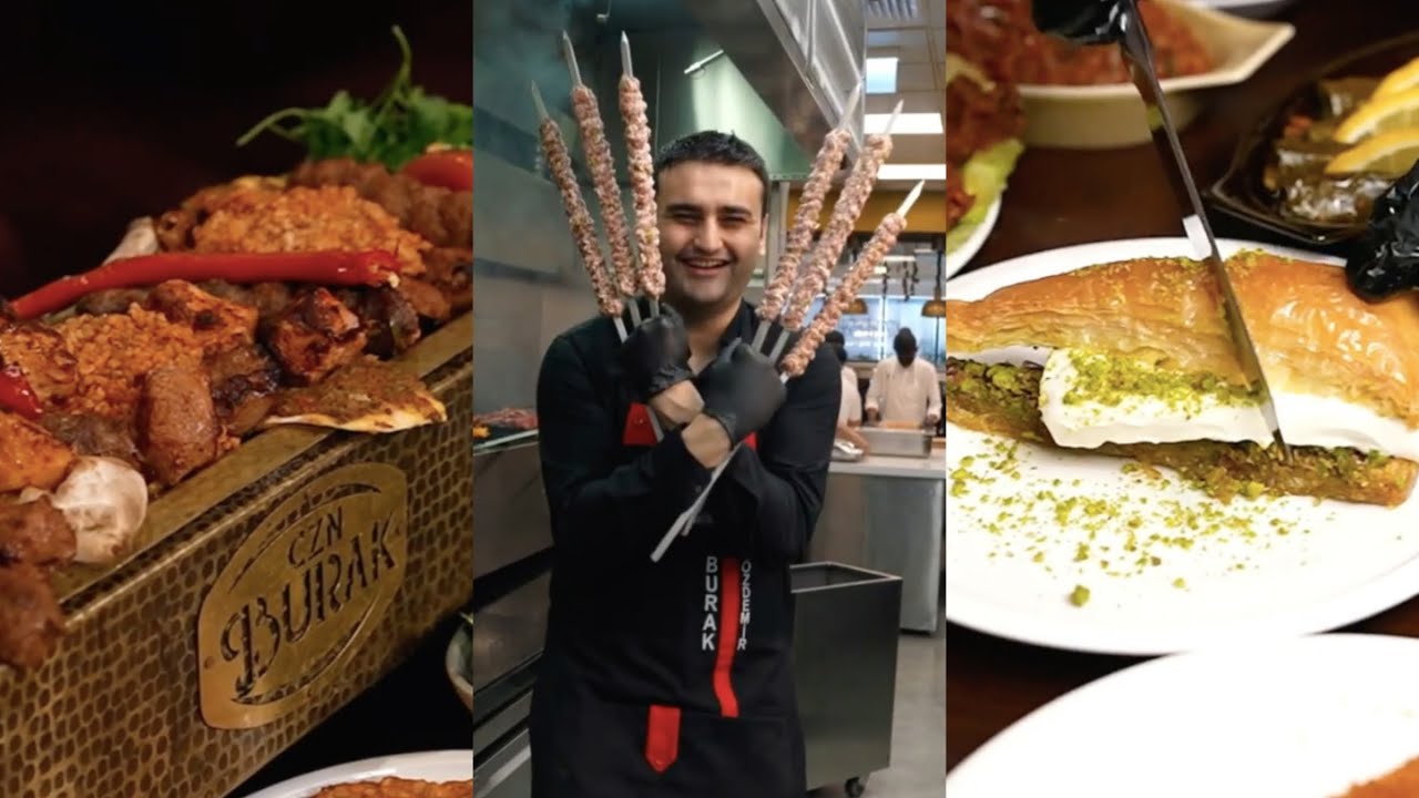 Burak Özdemir Turkish Chef Cooking Amazing Traditional Turkish Food ...